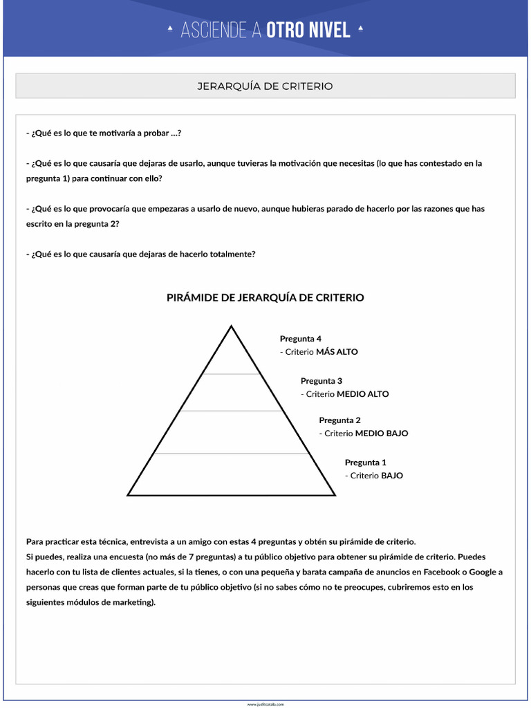 5 Jerarquia de Criterio | PDF