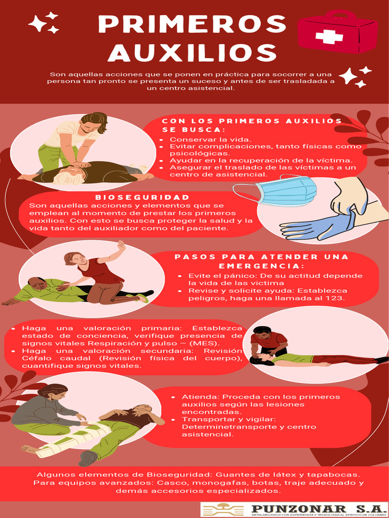 Cartilla Primeros Auxilios - Parte 1 | PDF