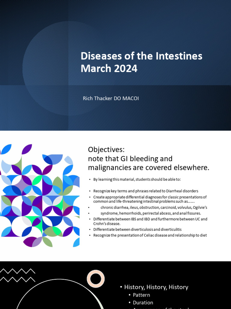 2024diseases of Intestine. Thacker Richard+Thacker | PDF