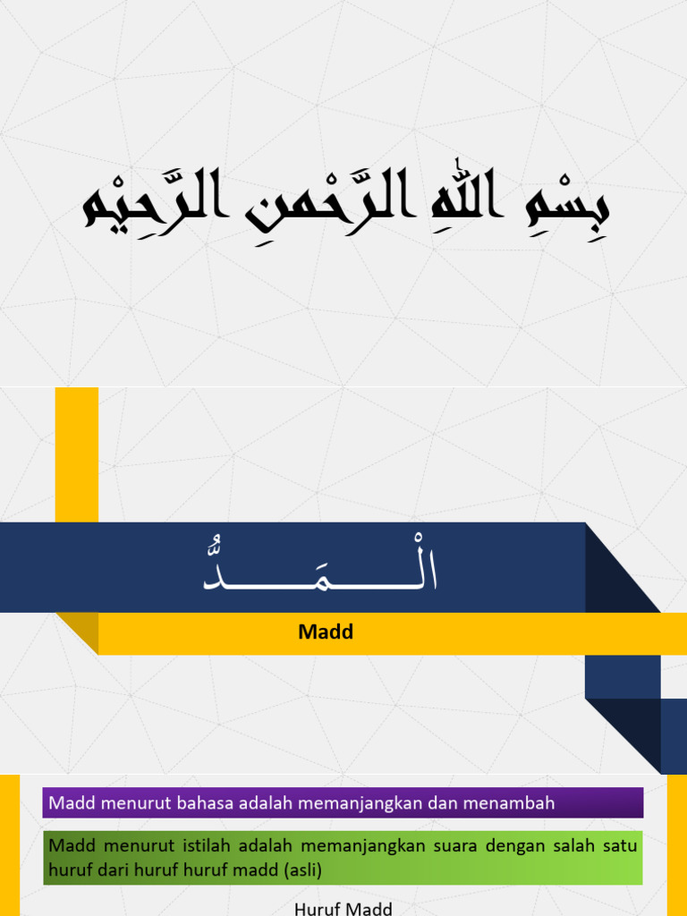 Hukum Madd | PDF