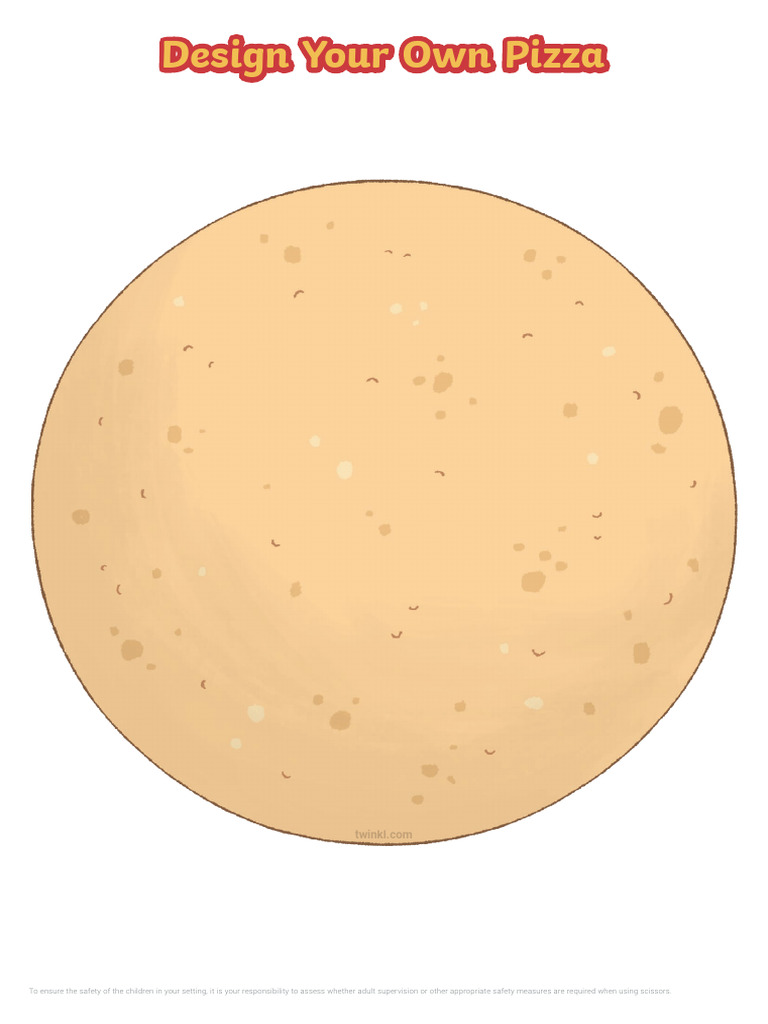 T FD 1709304910 Cut and Stick Design Your Own Pizza - Ver - 1 | PDF