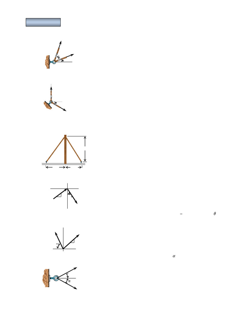 Sample Problems Force Vectors | PDF