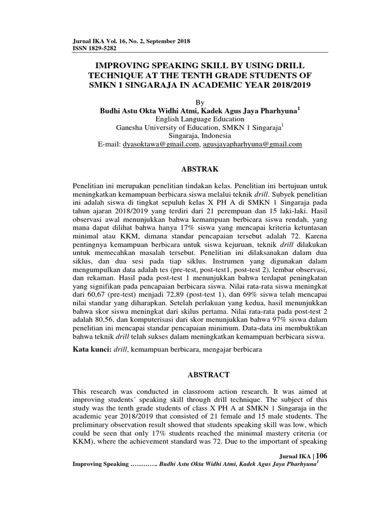 Darmana, Artikel IKA 4 | PDF