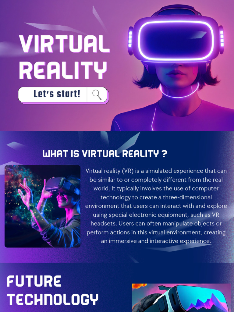 AR and VR | PDF | Augmented Reality | Games & Activities