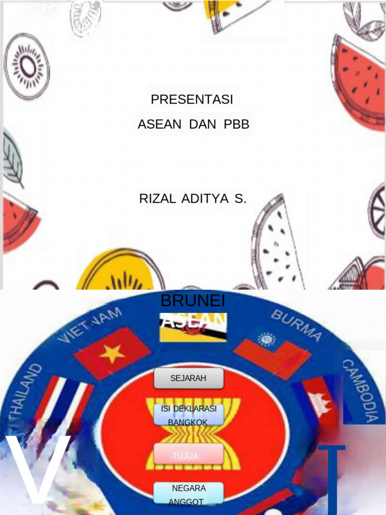 Presentasi Asean Dan PBB (Ocr) (Ocr) | PDF
