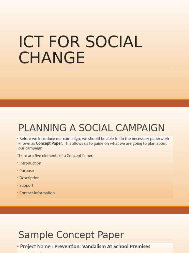 Ict For Social Change | PDF