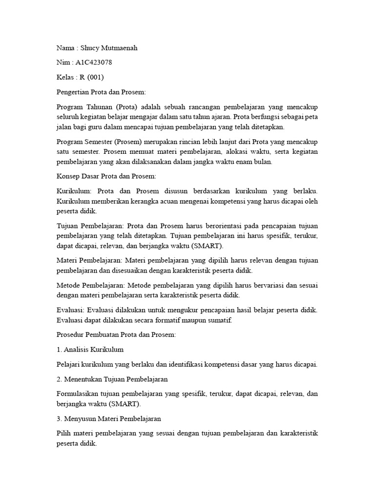 078 - Shucy Mutmaenah (Before Class-4) | PDF