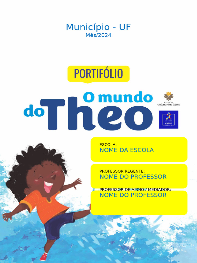 Modelo Do Portfólio (EDITÁVEL) | PDF
