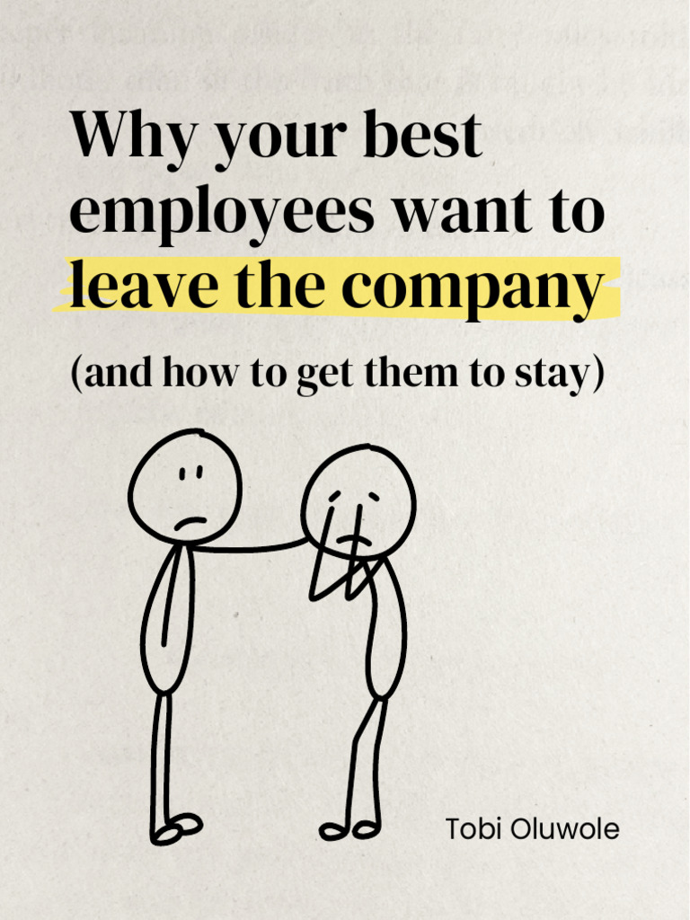 Why Great Employees Leave 1727945305 | PDF