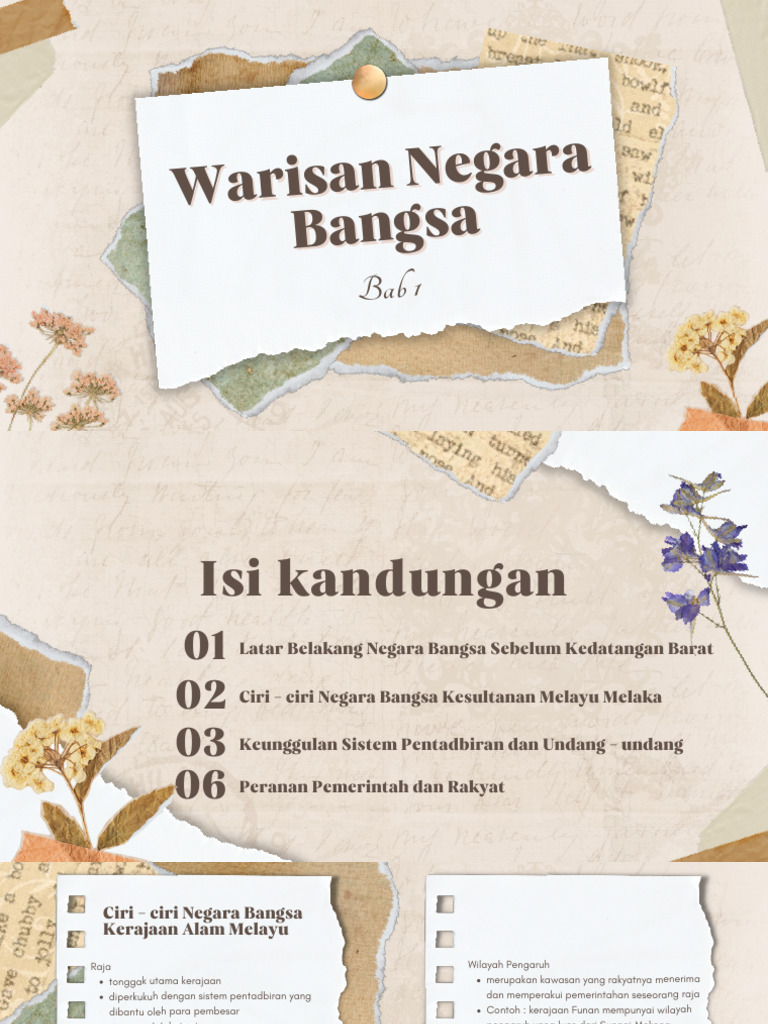 Sejarah Bab 1 | PDF