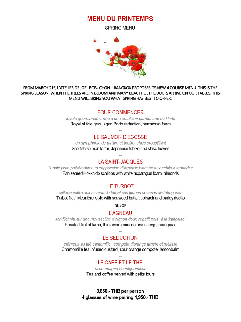 Spring_Menu | PDF