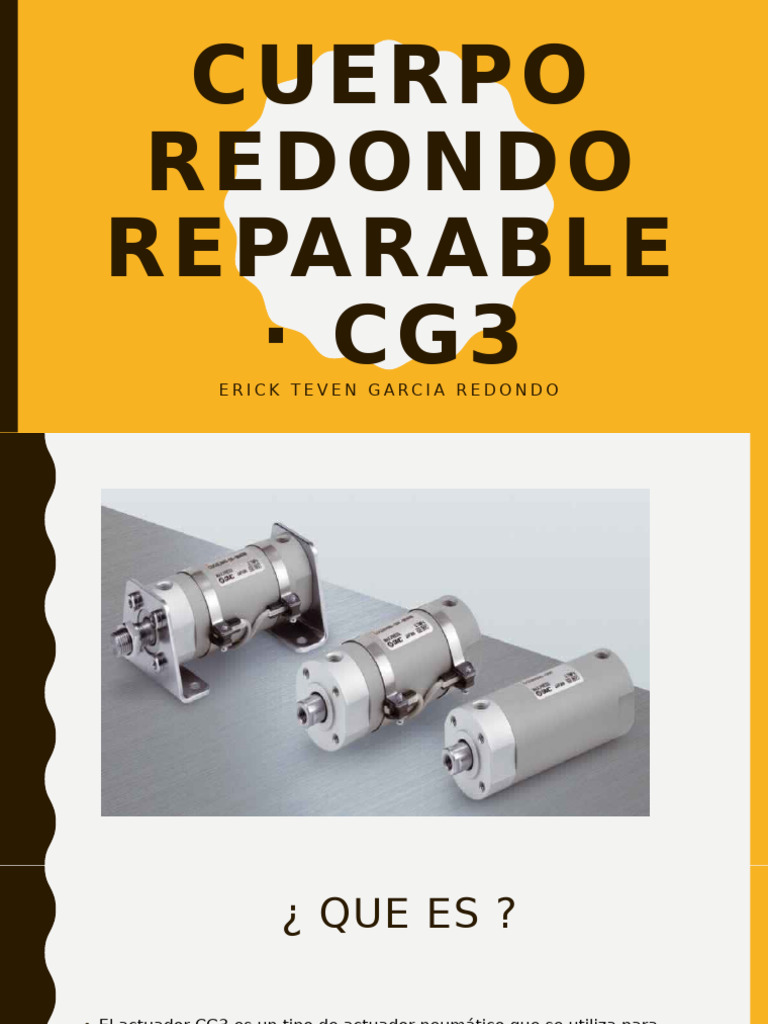 Cuerpo Redondo Reparable CG3 | PDF