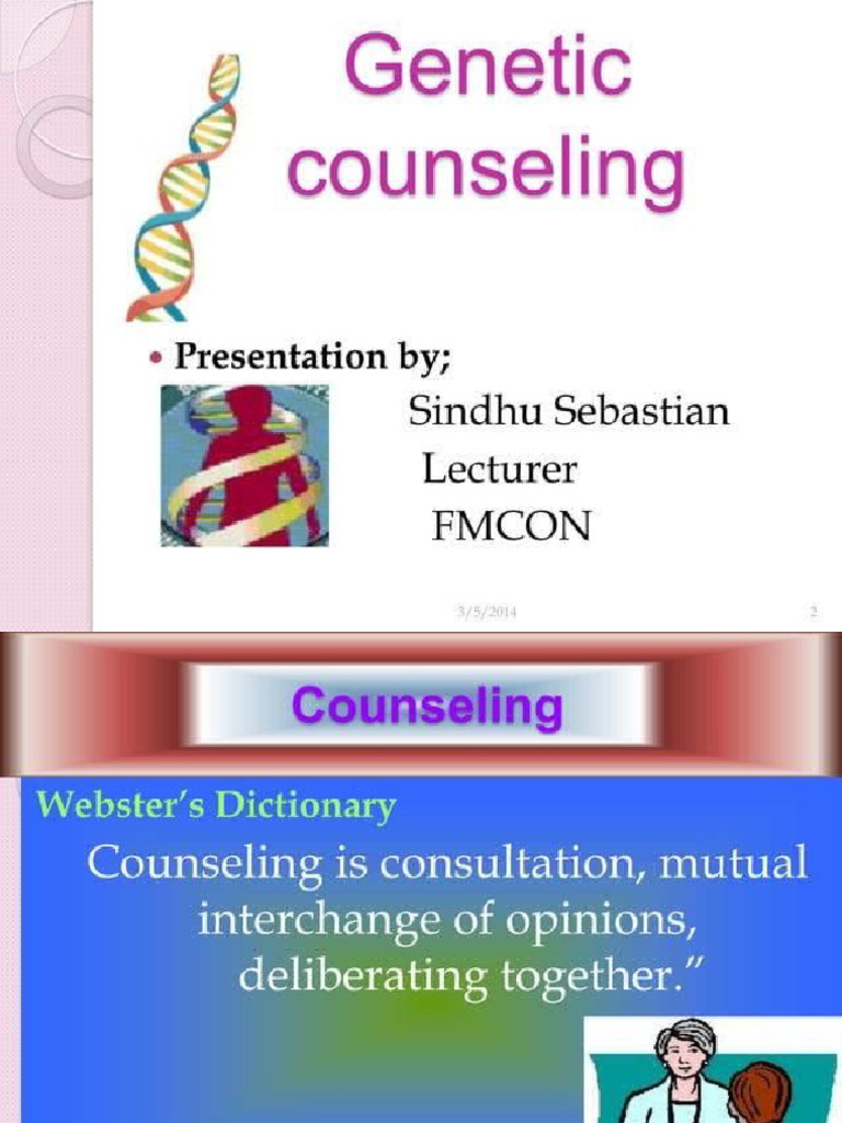 Genetic Counselling 2 | PDF