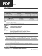 Tour Diary Format | PDF | Business | Science & Mathematics