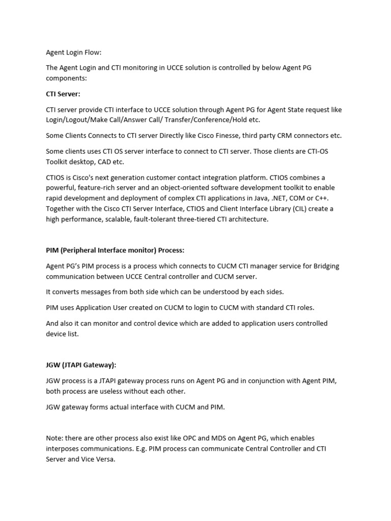 Agent Login Flow | PDF