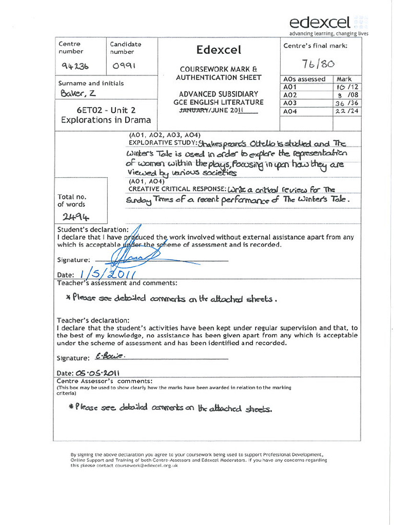 Coursework Example 1 Pdf 9586