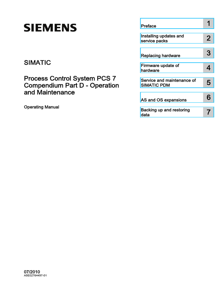 Pcs7 Compendium Part D en en-US | PDF
