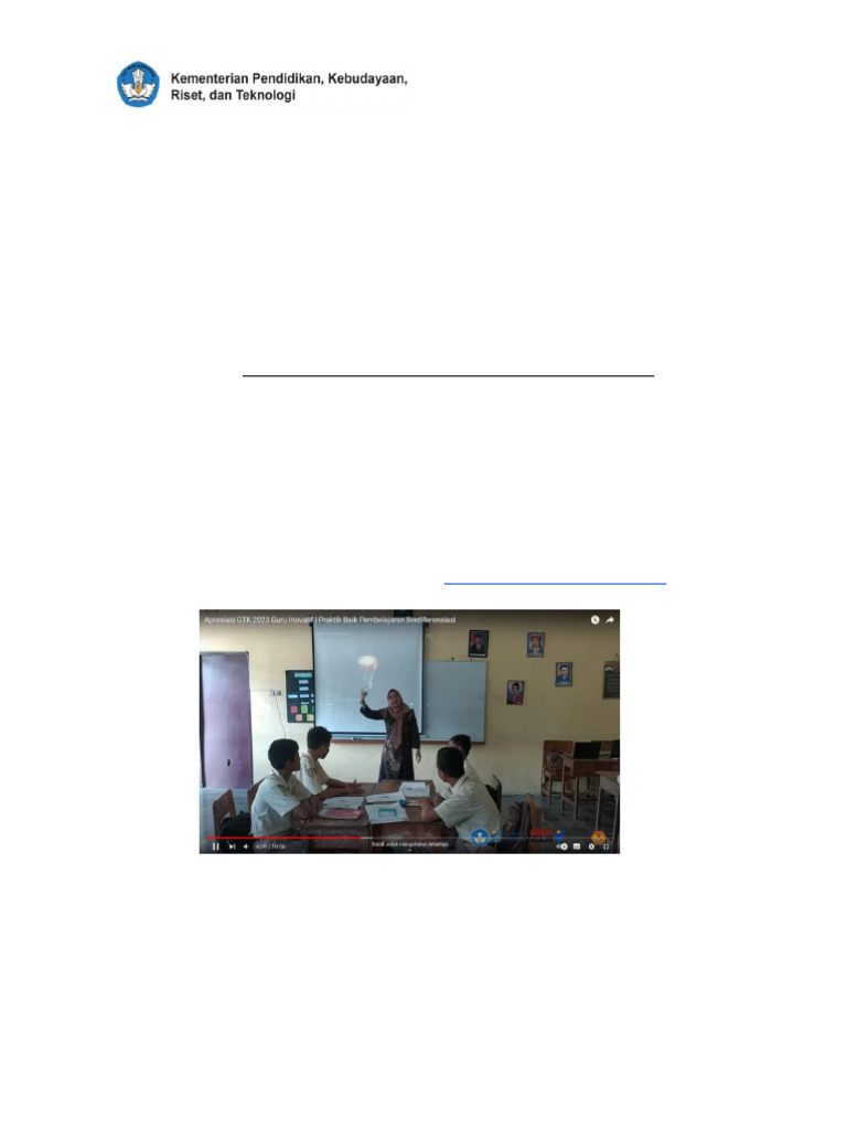 Alur Merdeka Mulai Dari Diri (Teks 1 Mengamati Video) | PDF