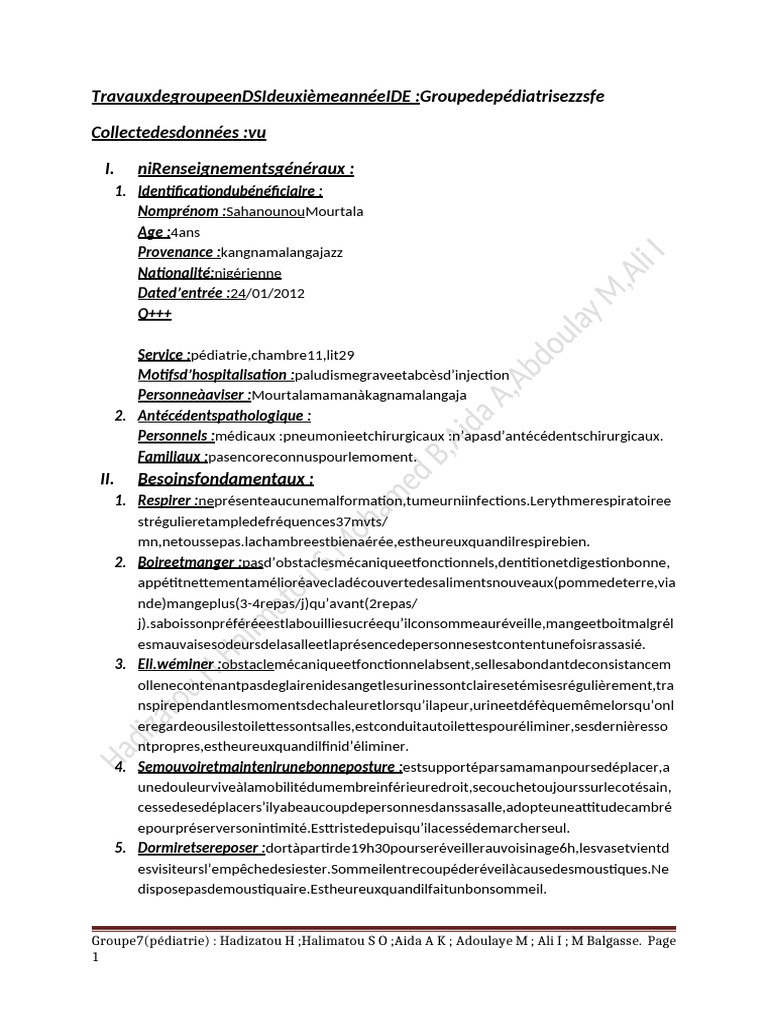DSI PEDIATRIE-1 | PDF
