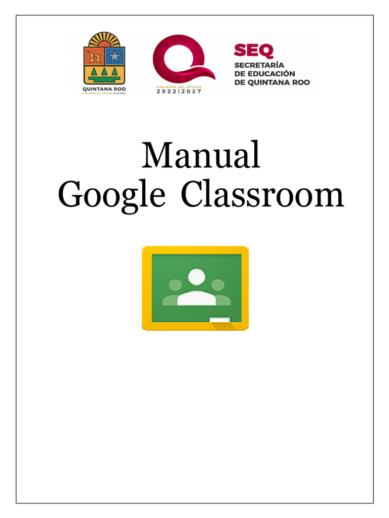 Manual de Google Classroom | PDF