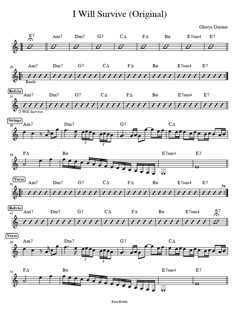 I Will Survive (Original) | PDF