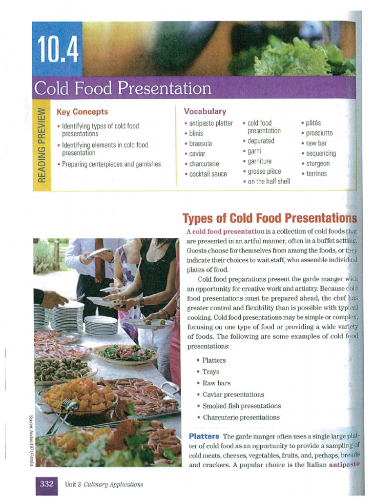 Cold Food Prop PT 1 011915 | PDF