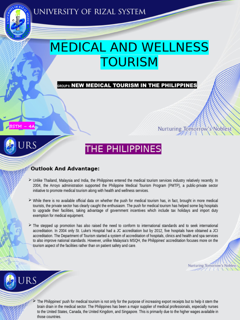 Group 6 Medical and Wellness Toursim BSTM 4A | PDF