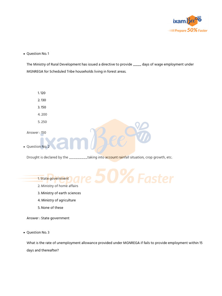 NABARD Grade A Phase II 2023 Previous Year Paper | PDF