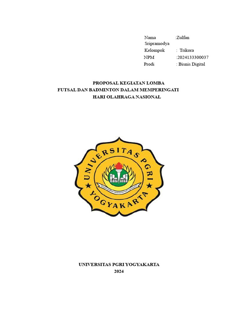 Zulfan Proposal | PDF