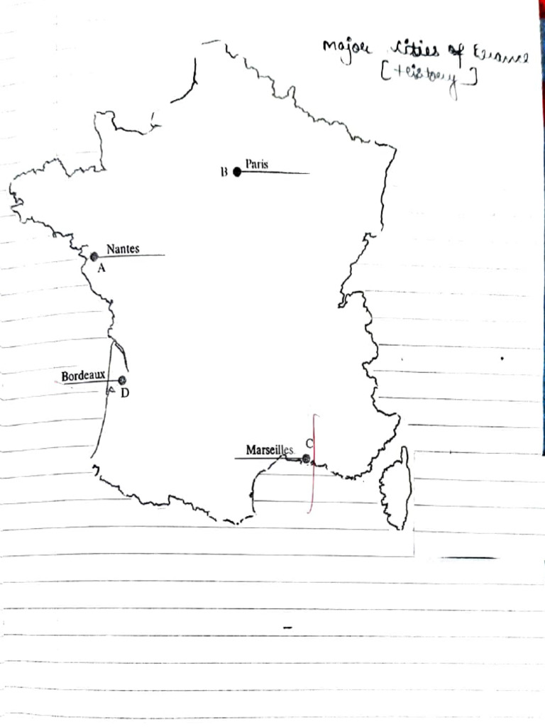 Maps of History and Geography For Mid Term 2024-25 | PDF