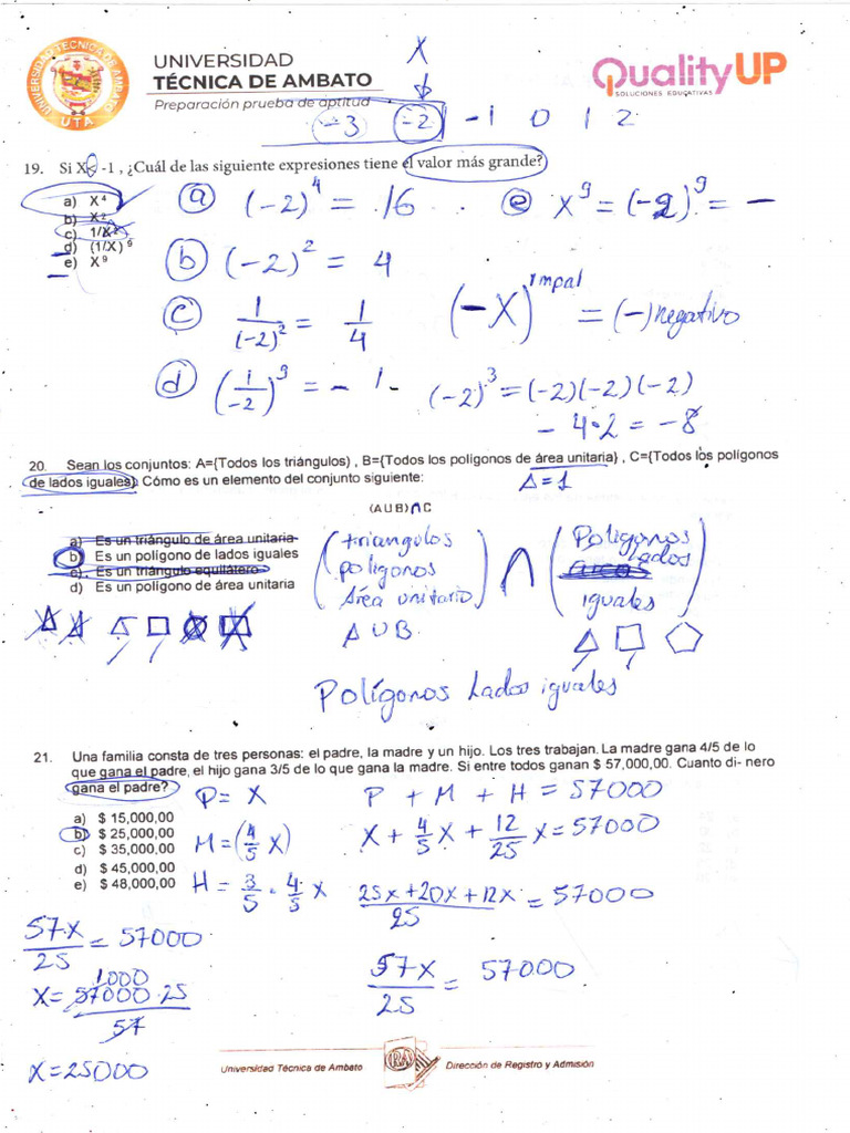 Numérico Uta - Ordenado | PDF