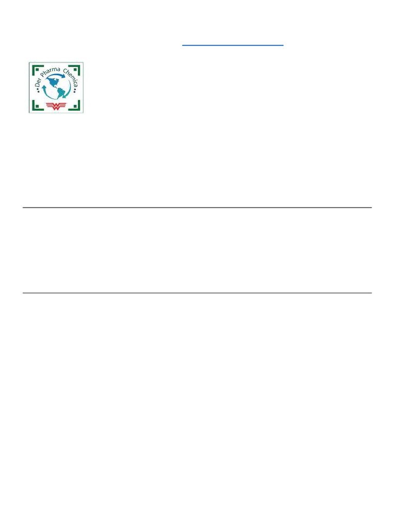 Development And Validation Of Uv Spectrophotometric Method For The Estimation Of Ceftriaxone