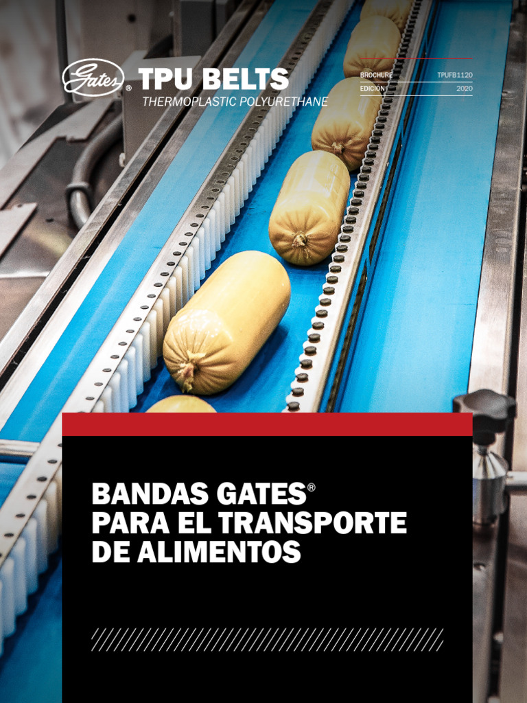 BANDA PARA TRANSPORTE DE ALIMENTO GATES | PDF