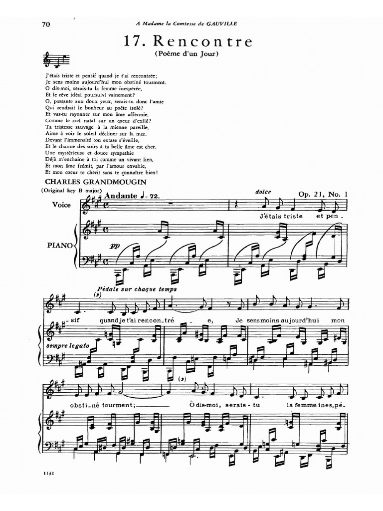 Fauré-Op.21 | PDF