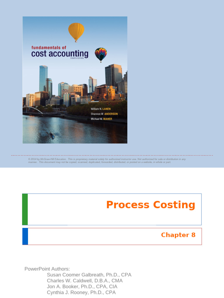 Iqra University Process Costing | PDF