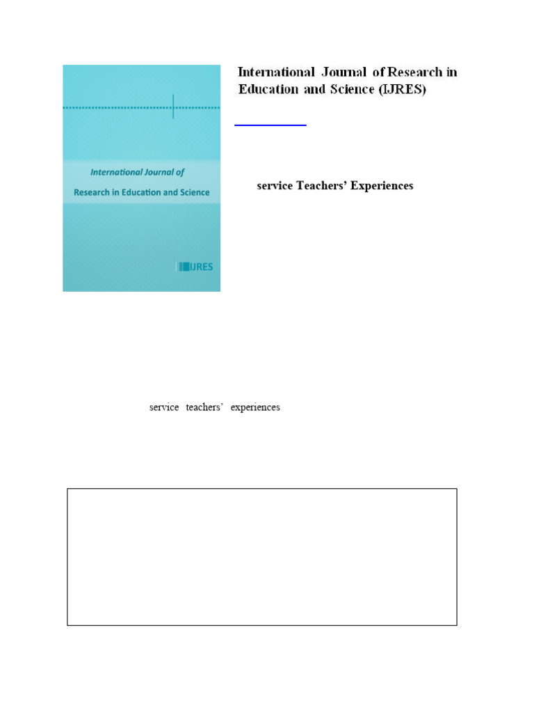 An Educational Robotics Course Examination of Educational Potentials and Pre-Service Teachers ...
