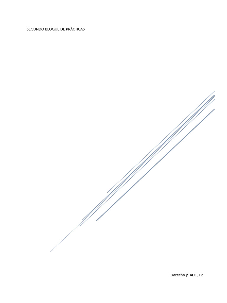 Segundo Bloque de Prácticas Internacional (12710) | PDF
