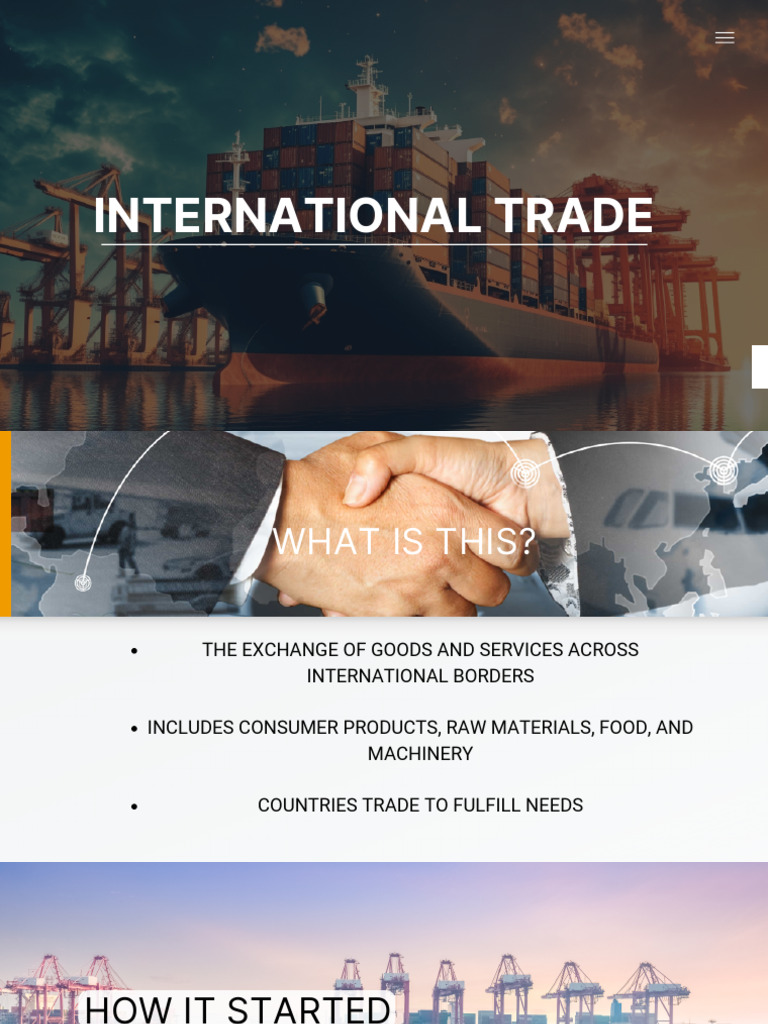 International Trade | PDF