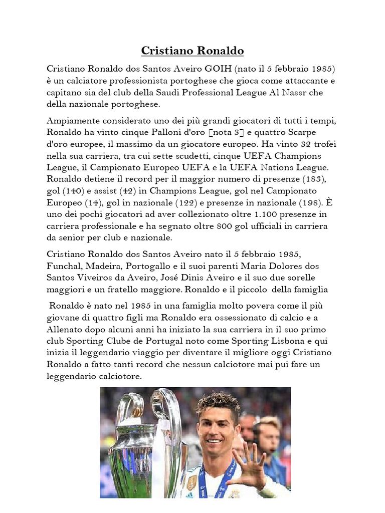 Cristiano Ronaldo | PDF