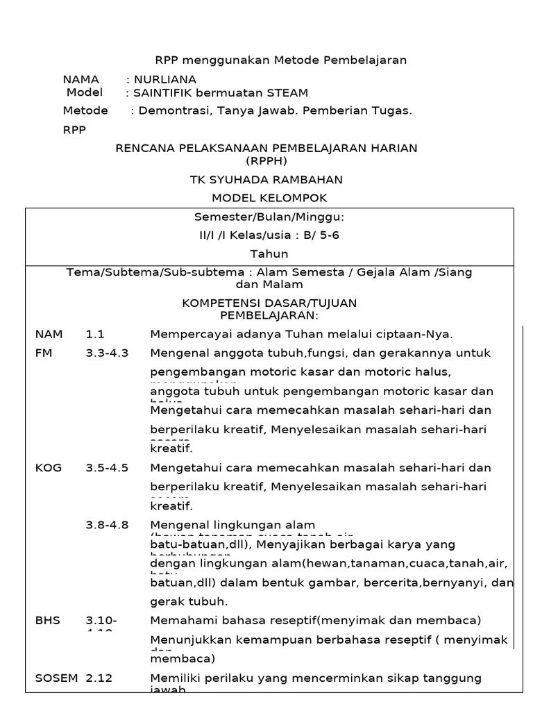 Nurliana Aksi Nyata Merancang Modul Ajar Hebat | PDF