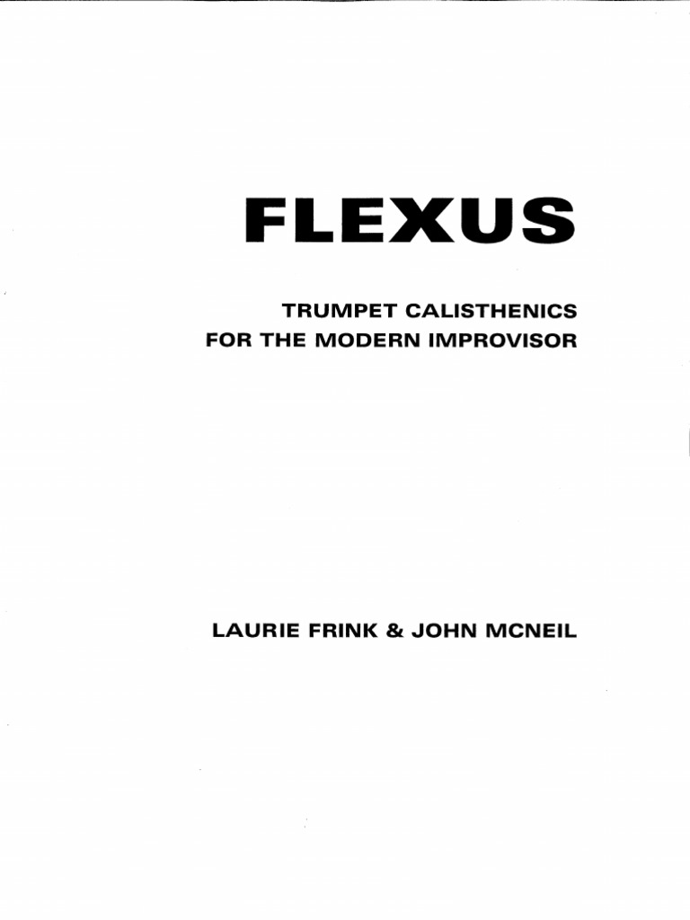 Laurie Frink John McNeil - Flexus | PDF