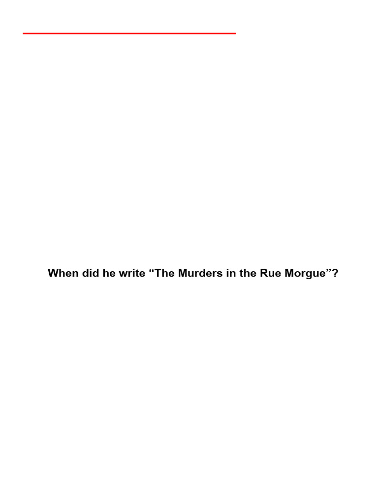 Edgar Allan Poe - Mini Biography | PDF