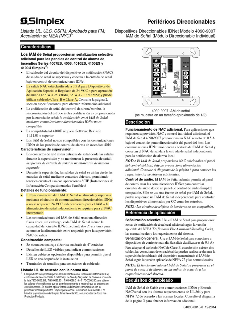 R078 Modulo de Salida | PDF