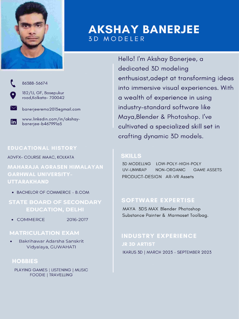 AKSHAY-BANERJEE-CV | PDF