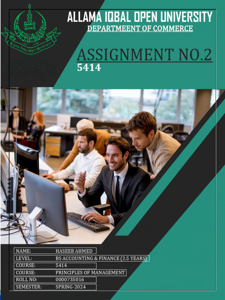 5414 - Assignment No. 2 | PDF
