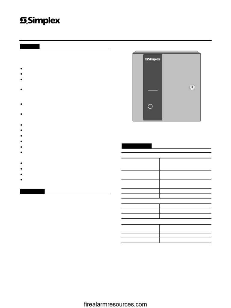 Simplex 2080 9024 2080 9022 2080 9031 Four Channel Dact 8625319047 | PDF