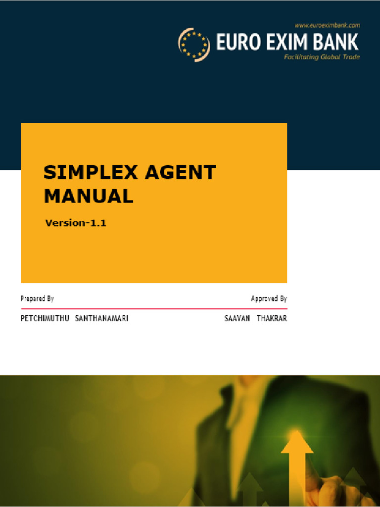 Simplex Agent Manual(v1-1) | PDF