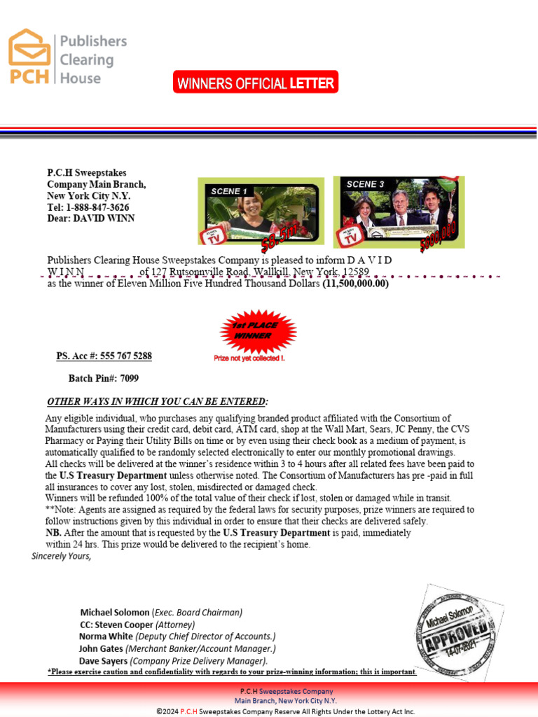 Congratulations David Winn | PDF