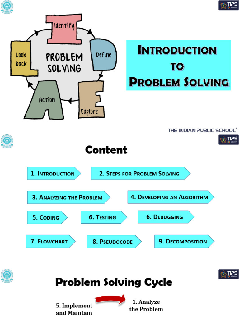 Introduction To Problem Solving | PDF