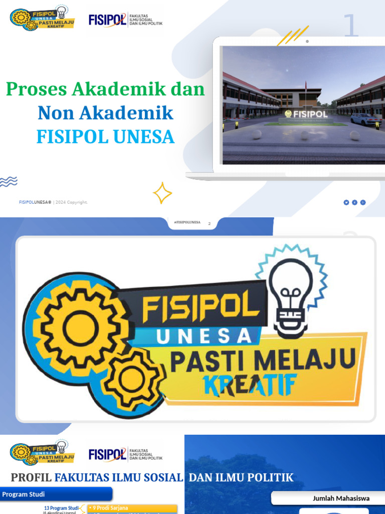 Proses Akademik Dan Non Akademik Di Fisipol Unesa | PDF